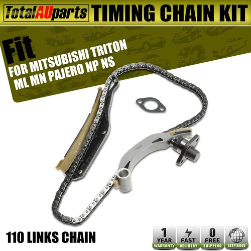 5x Timing Chain Kit for Mitsubishi Triton ML MN Pajero NP NS NT NW NX ...