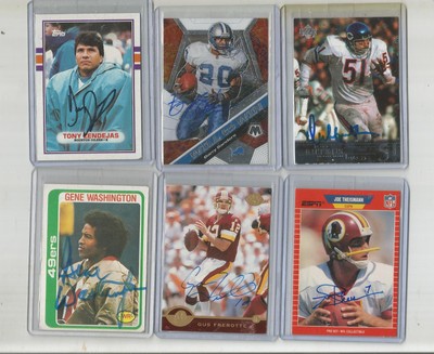 (30) RARE SIGNED THRU THE MAIL AUTOGRAPH CARDS (GUARANTEED!!) | eBay