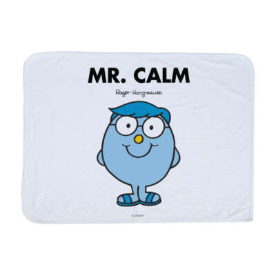 Mr. Calm Blanket Mr Men Home Cosy Soft Throw | eBay UK