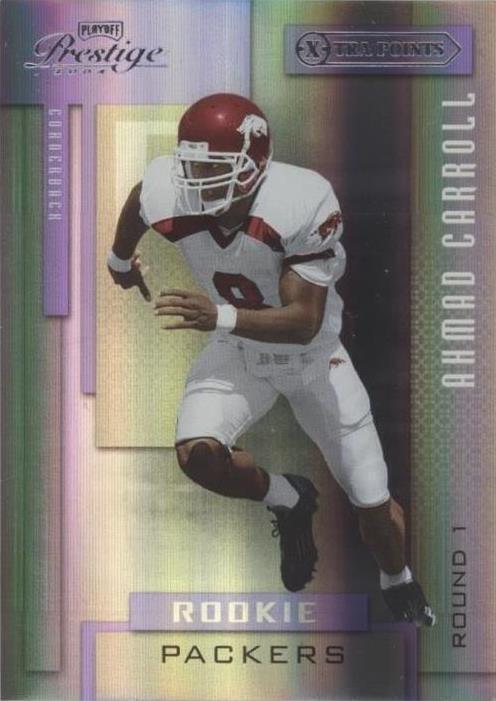 2004 Playoff Prestige - Rookie Ahmad Carroll #170 Xtra Points Purple ...