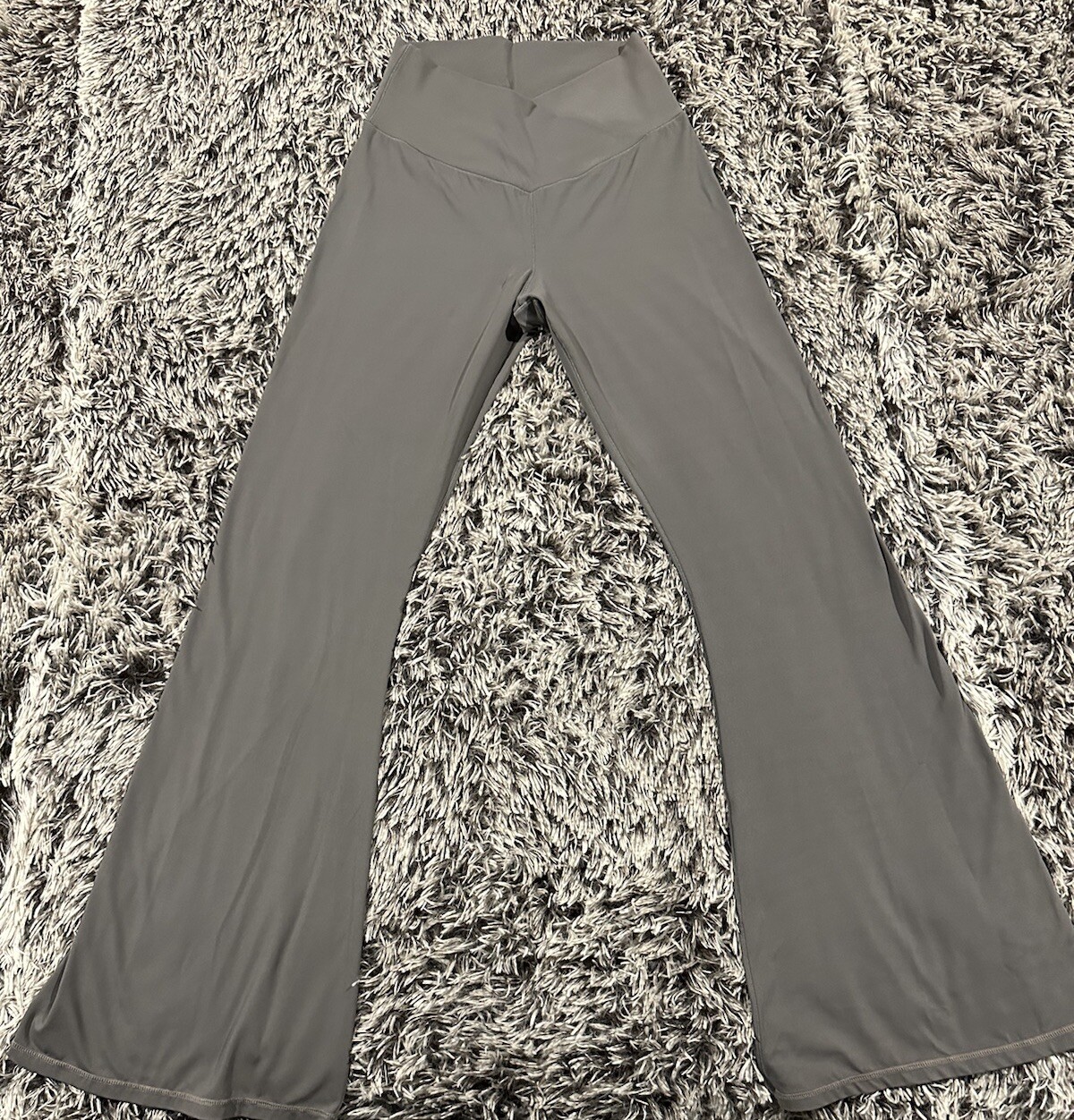 Women’s Grey Bell bottom Leggings - Gem