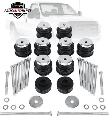 KF04058BK Body Cab Mount Bushings Kit for Ford F-250/F-350 Super Duty ...