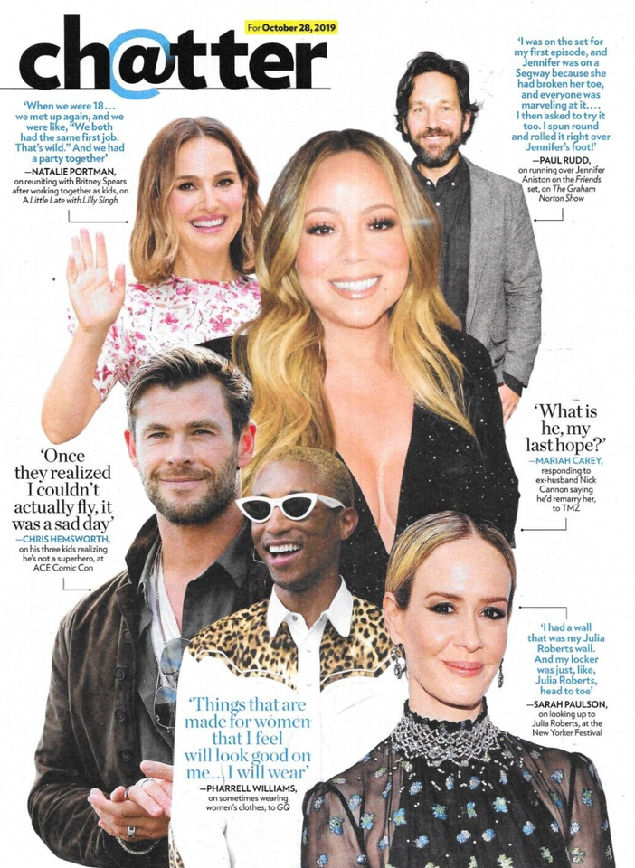 People Magazine Michael and Cameron Douglas Miley Cyrus Liam Hemsworth ...