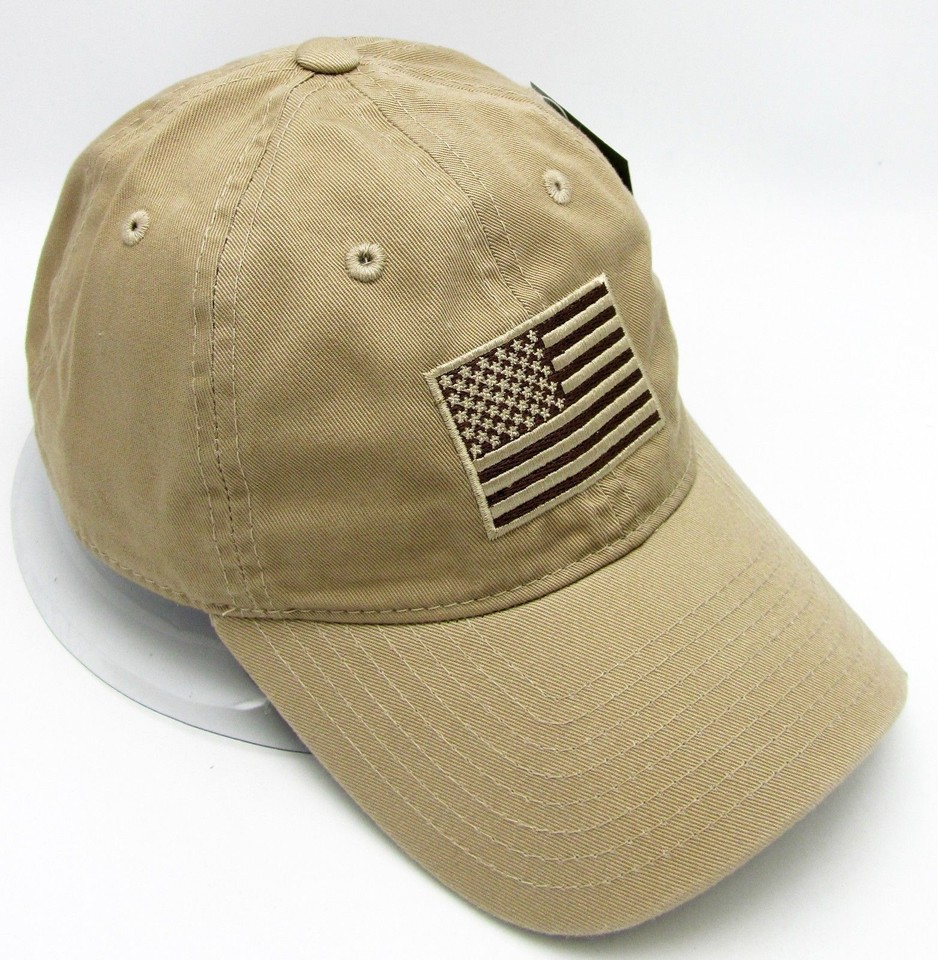 US Flag Hat Cap USA American Military Tactical Operator Adjustable OSFM ...