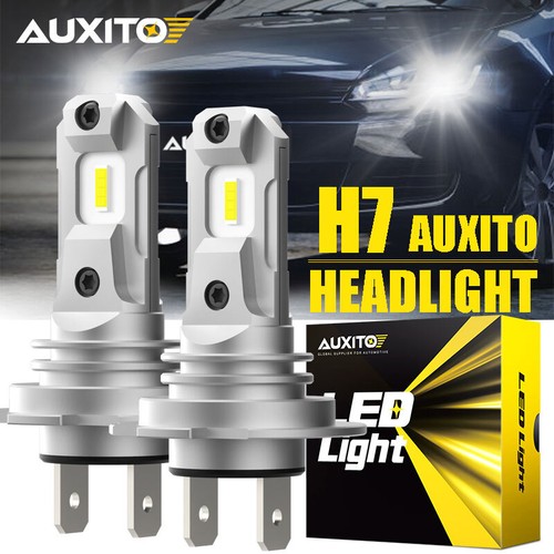 BRIGHT H7 Headlight LED Kit Globes High Low Beam 20W 6500K White Super ...
