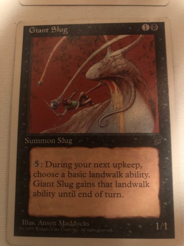 Giant Slug Summon Slug X4 MTG NM | eBay
