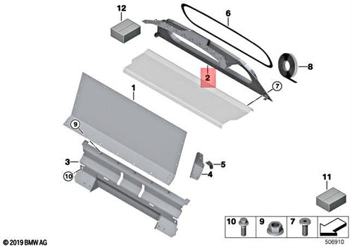 Genuine BMW MINI Alpina Hexagon Screw With Flange M10x30-10.9zns3 ...