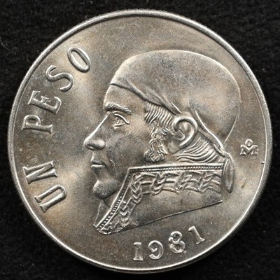 Mexico 1 Peso 1981, Coin, Inv#H854 | eBay