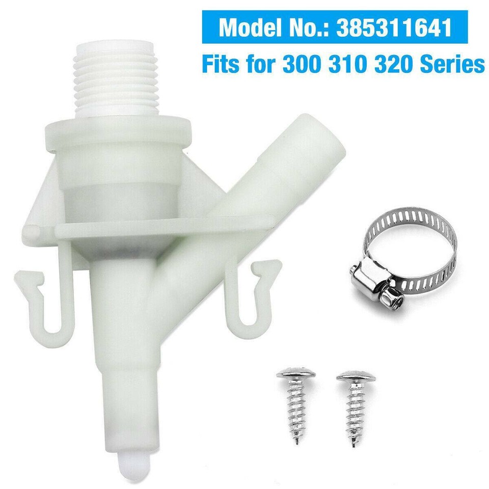 Upgraded For Dometic Pedal Flush Toilet Water Valve RV Part # 385311641 ...