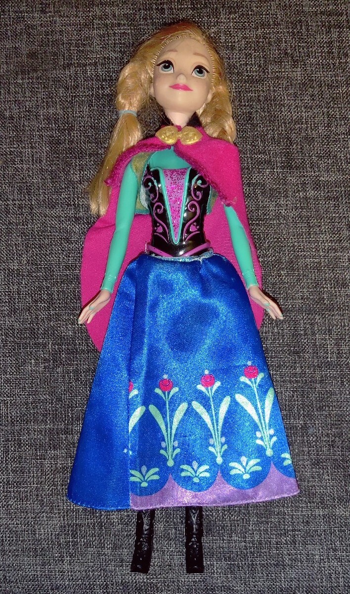 2013 Disney Frozen Anna of Arendelle Doll Mattel Y9958 Barbie Loose EUC ...