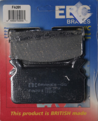 EBC 1986-1999 FLHT Electra Glide Harley Davidson BRAKE PADS FA201 ORGANIC FA201 | eBay