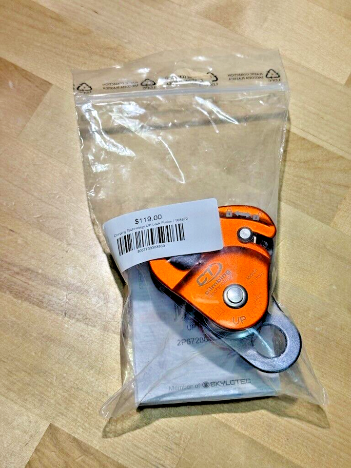 Climbing Technology UP Lock Pulley - Arborist, Rescue, Rope Access | eBay