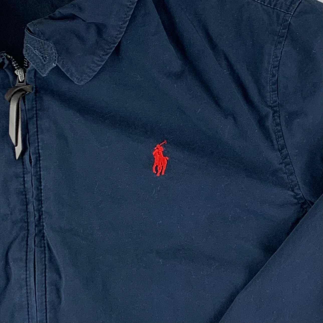 Polo Ralph Lauren Navy Blue Jacket Mens Large - Gem