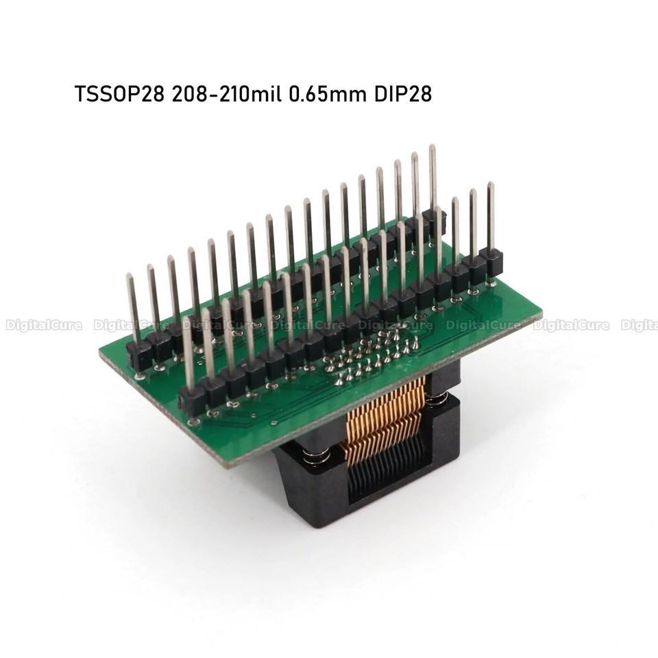 TSSOP28 SOP28 DIP28 SOP16 SOP8 DIP16 DIP8 IC Socket Adapter 0.65mm 1 ...