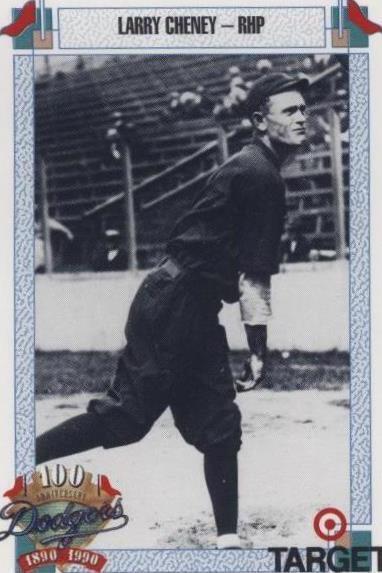 1990 Target Dodgers 100th Anniversary - Larry Cheney #124 (RC) for sale ...