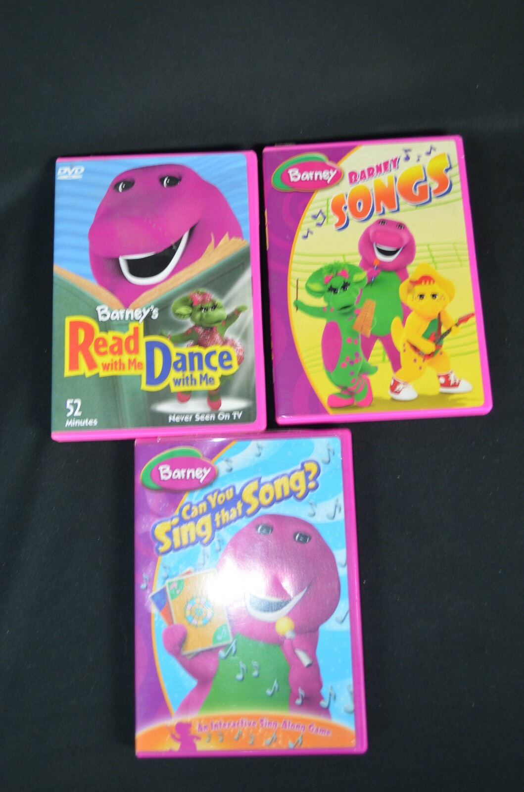 Barney The Dinosaur DVD Bundle Lot of 3 Sing | Grelly USA