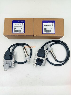 NEW 2x Outlet Inlet Nox Sensor For Volvo Truck D11 D13 D16 22303390 ...
