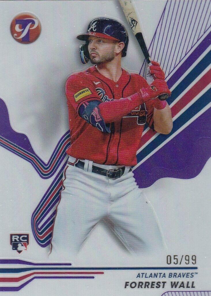 2024 Topps Pristine - Forrest Wall #85 Purple Refractor /99 (RC) for ...