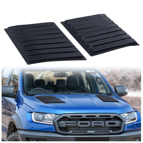 for Ford Ranger Raptor 2018-2022 T8 Black Bonnet Scoop Vent Hood Cover ...
