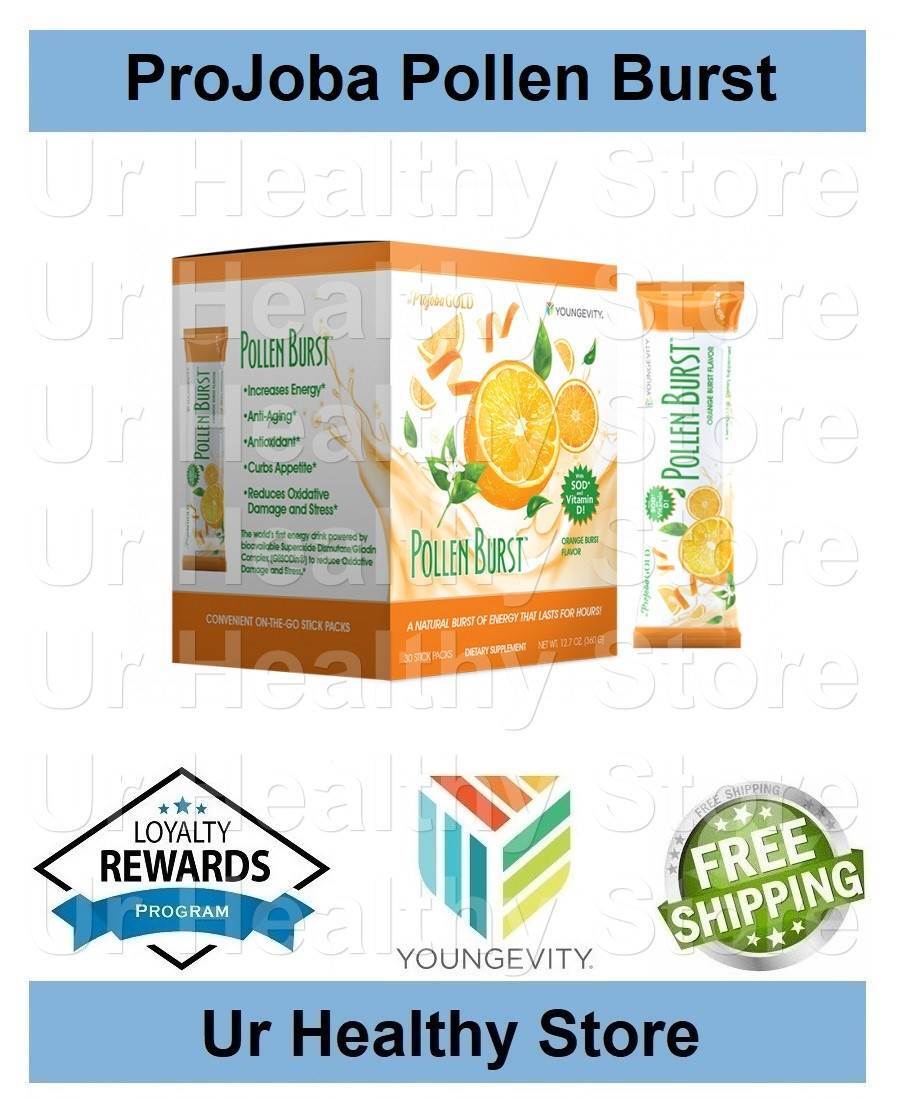 ProJoba Pollen Burst - 30 Packets Youngevity **LOYALTY REWARDS** | eBay