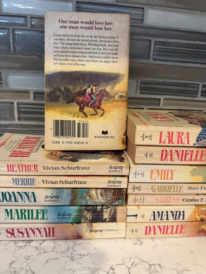 Sunfire Romance JESSICA by Mary Francis Shura 1984 ~ Scholastic | eBay