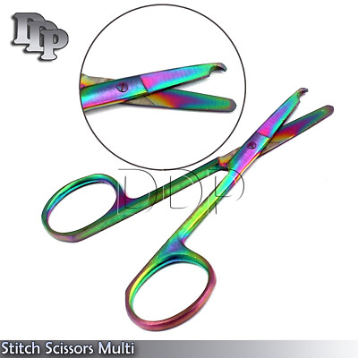 Suture Scissors Multi/Rainbow Suture Removal Scissors Surgical ...