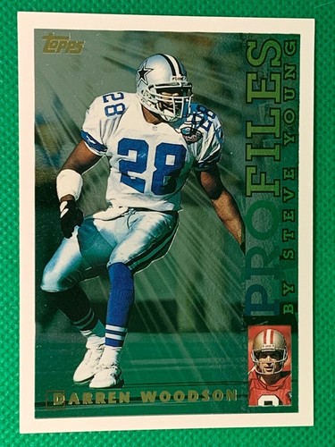 1995 Topps ProFiles #13 Darren Woodson INSERT Dallas Cowboys / Arizona ...