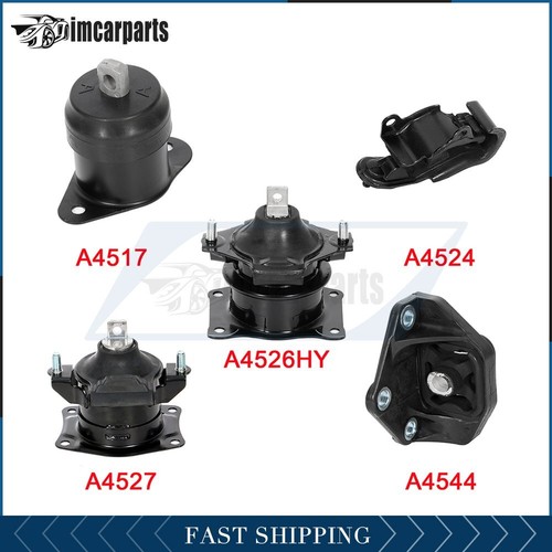 Engine Motor Mount Kit Set 5Pcs For 2004-2005 Acura TL Base 3.2L A4527 ...