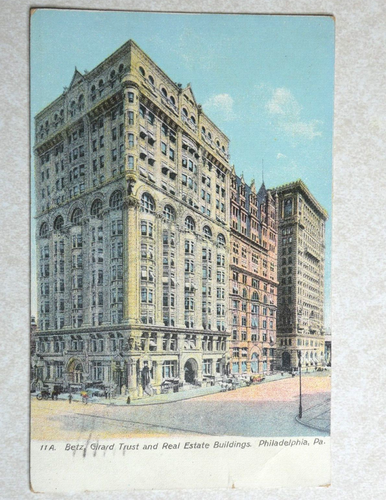Betz Girard Trust Buildings Philadelphia PA Antique Pennsylvania ...