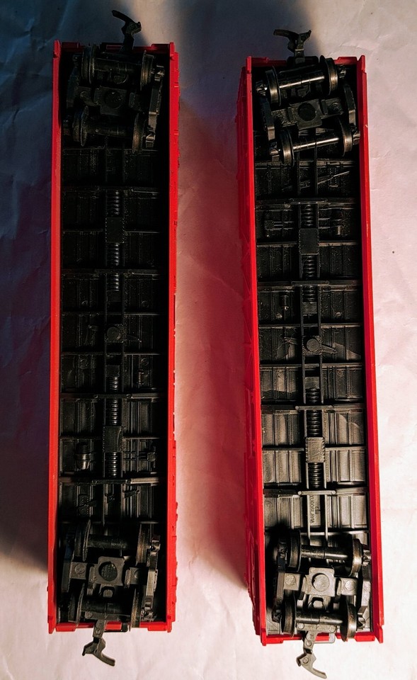 HO - 2 AHM Double Deck 60' Cattle Cars - Great Northern | eBay