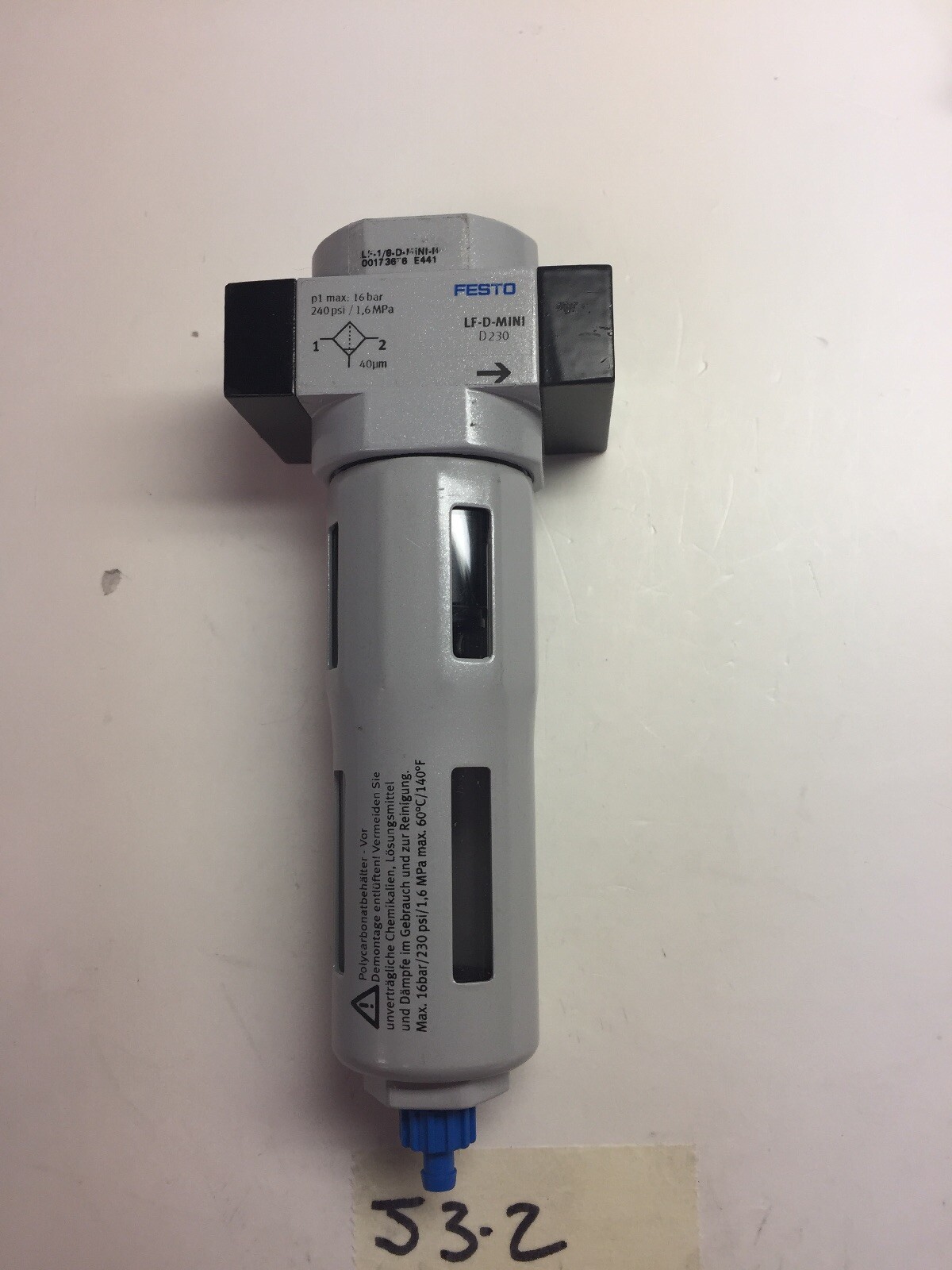 FESTO LF-D-MINI FILTER Fast Shipping!*Warranty* | eBay