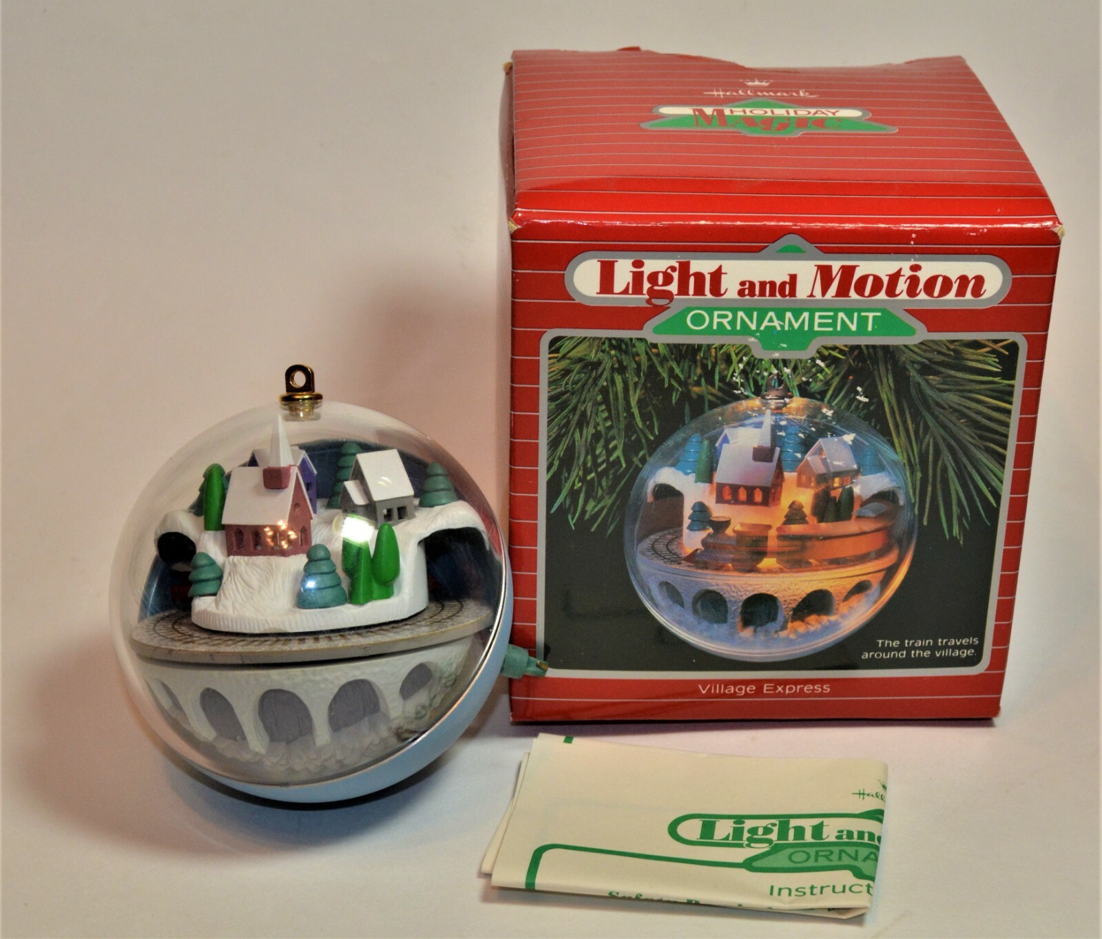 VTG Hallmark Magic ornament light & motion some light and music choose ...