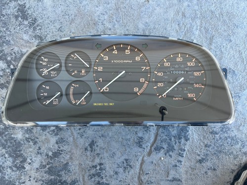 89-91 Mazda Rx7 OEM Odometer Gauge Cluster Speedo, 100062 Miles ...