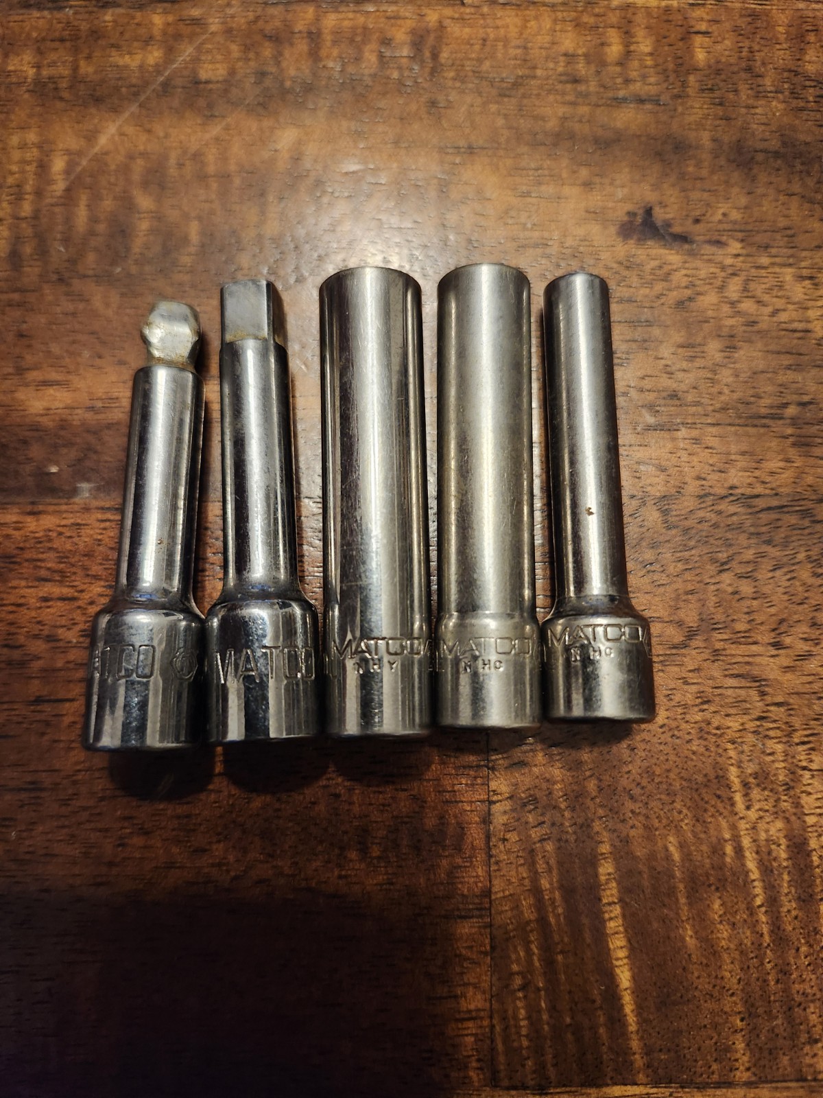 Matco Usa 1/4" Drive Deep Well 6pt Sockets Size 5,7,8mm With 1/4" Drive ...