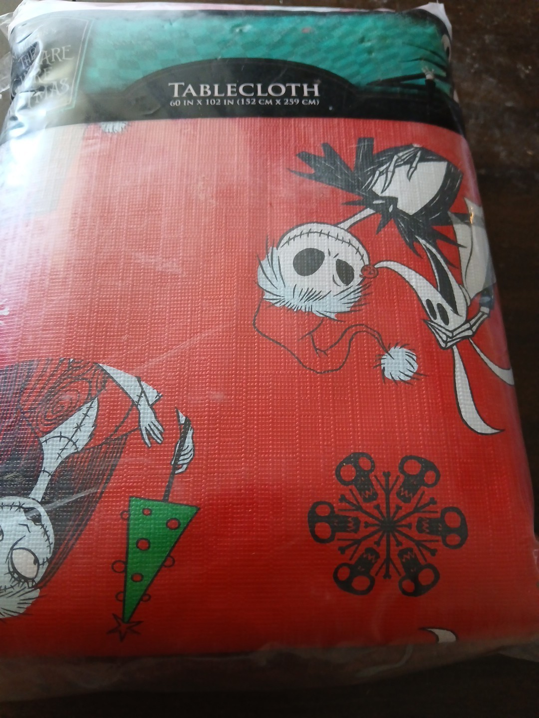 Disney Tim Burton’s Nightmare Before Christmas Tablecloth 60 X 84 ...