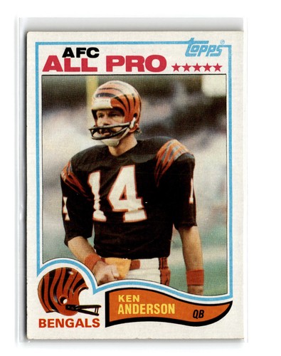 Football Topps 1982 Topps #38 Ken Anderson Cincinnati Bengals | eBay