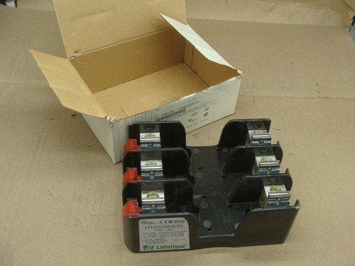 LITTELFUSE FUSE BLOCK LFH251003CID 250V 100A 3 POLE USE CLASS H FUSES ...