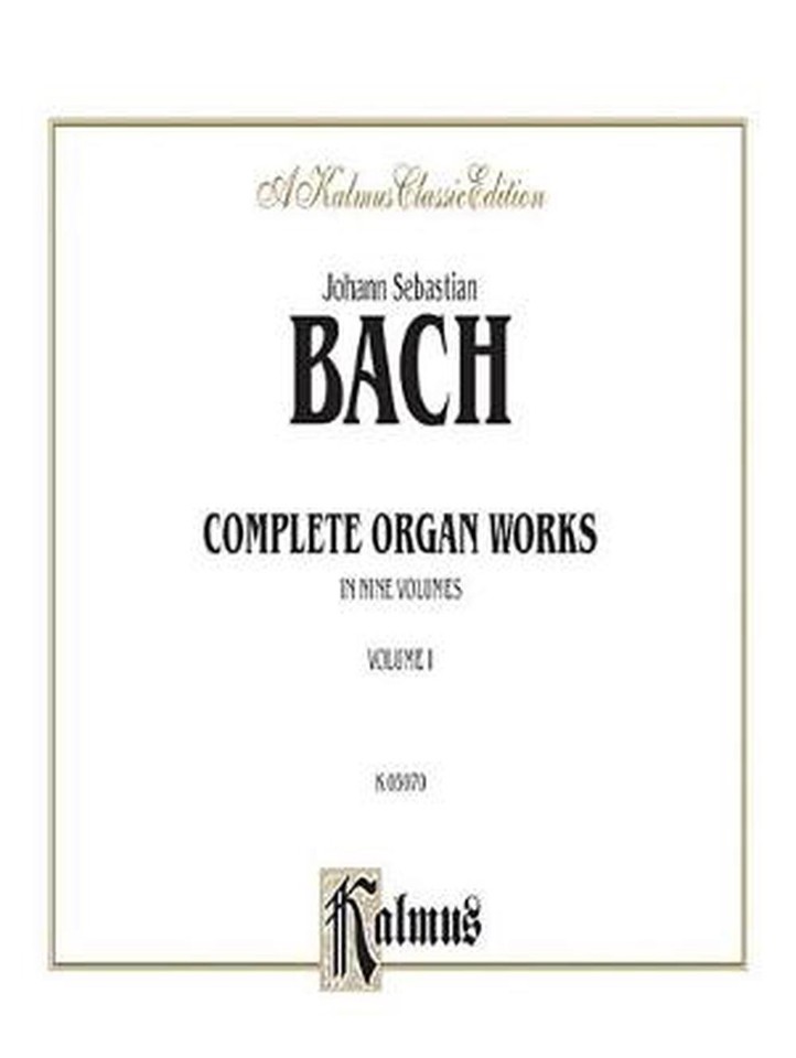 Bach Complete Organ Works (English) Paperback Book 9780769242705 | eBay