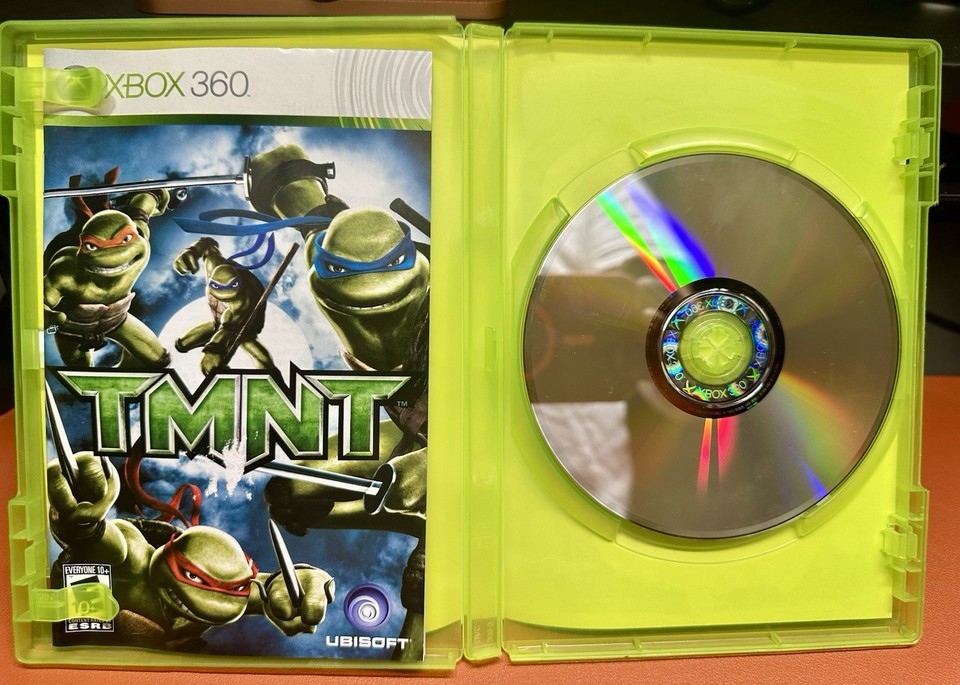 TMNT Teenage Mutant Ninja Turtles Xbox 360 Complete with Manual | eBay