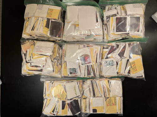 4-Pounds/Lbs. Used US 20 Cent Commemoratives on Paper. Duplicates ...