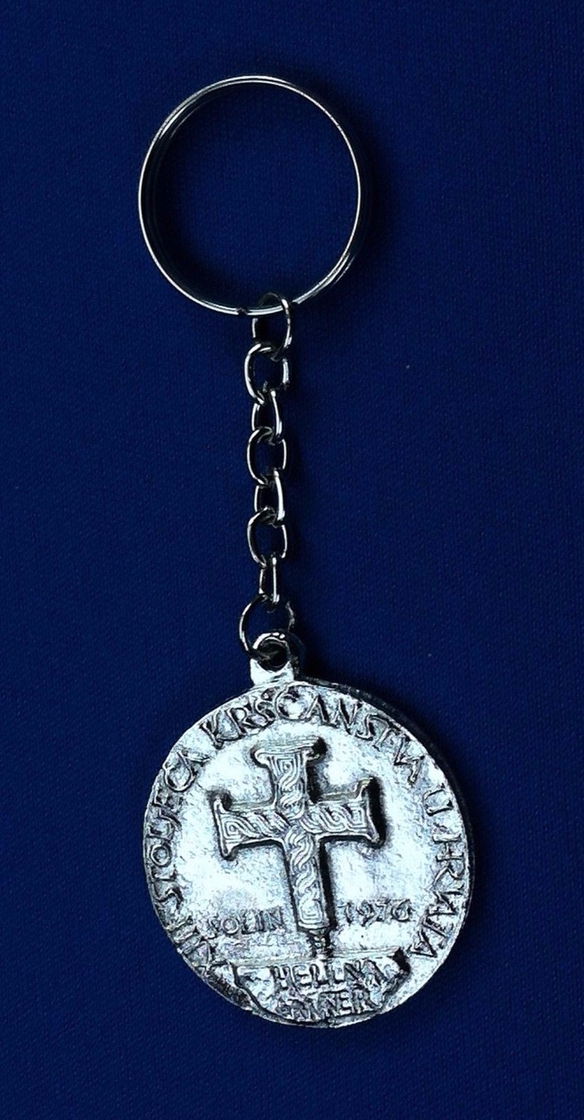 OLD VINTAGE KEYCHAINS - SOLIN 976 - 1976 - CROATIA HRVATSKA - HELENA ...