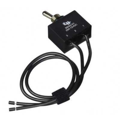 1pc Cole Hersee 55025-01 SPST Toggle Switch (Off-Momentary On Sealed ...