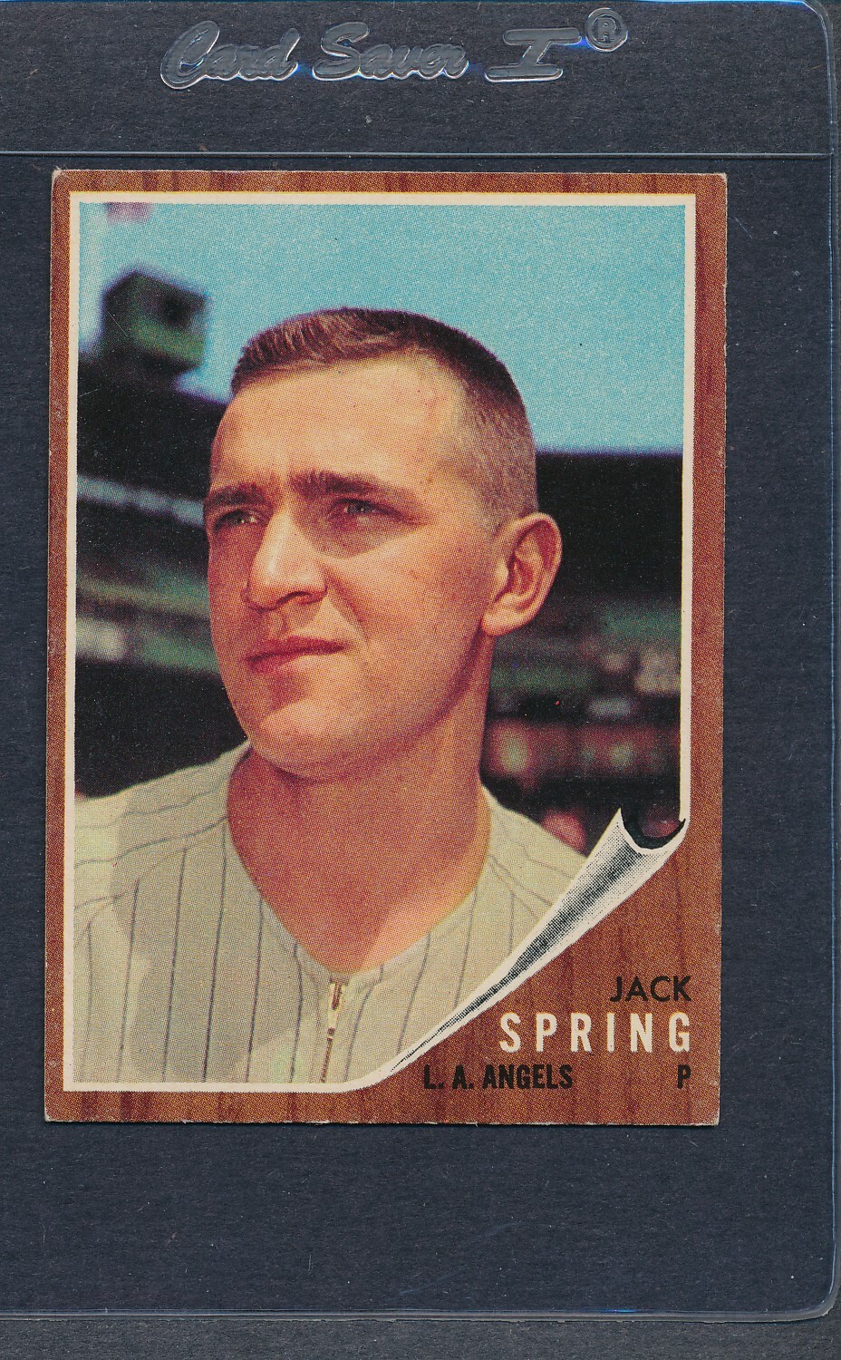 1962 Topps #257 Jack Spring Angels EX *5456 | eBay