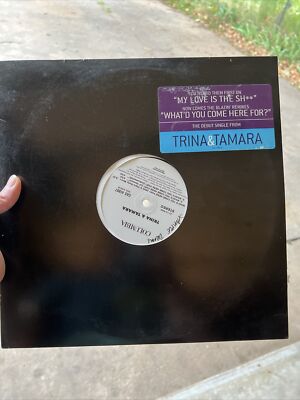 Trina And Tamara What'D You Come Here For PROMO SINGLE Vinyl Record ...