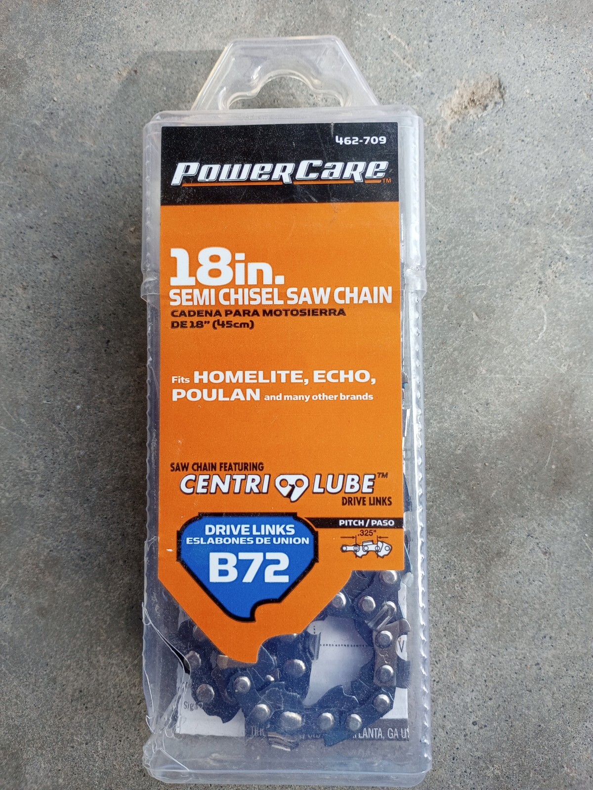 Power Care 18" Chainsaw Chain 462-709 B72 for sale online | eBay