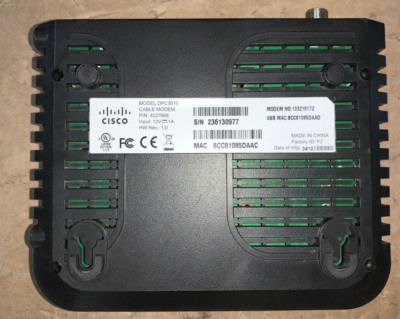 MODEM-Cisco DPC3010 Cable Modem | eBay