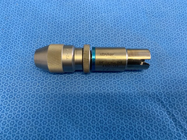 Stryker 4100-133 1/4" Keyless Chuck Drill Attachment | eBay