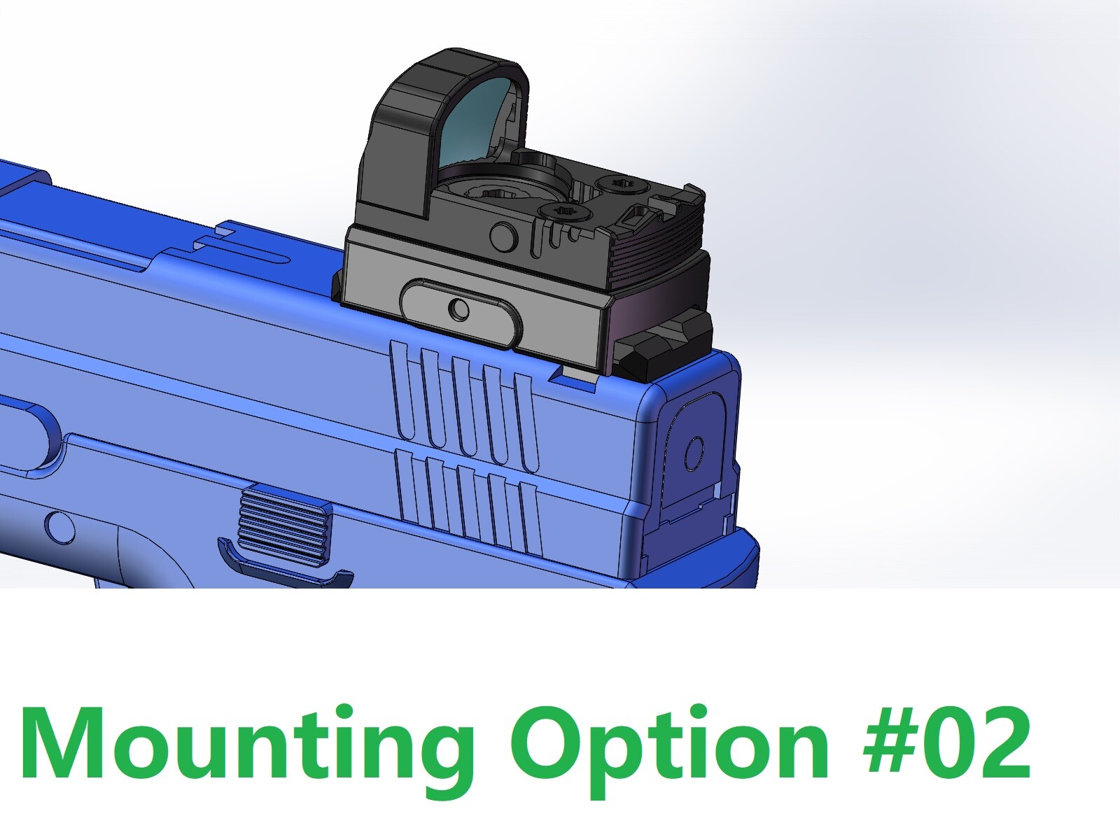 PD1 Red Dot Sight Plate Picatinny Rail Mount for Taurus GX4,G3C,X,Canik ...