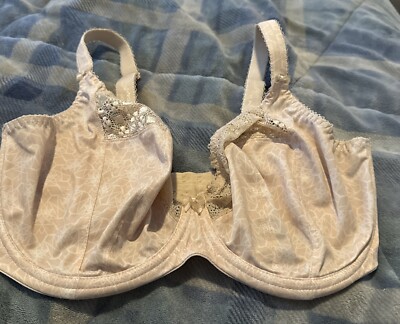 Elomi "Kim" EL4340CAL, Underwire Stretch Lace Plunge Bra In Beige, US ...