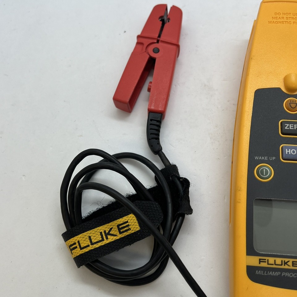 Fluke 771 Milliamp Process Clamp Meter For Parts / Repair Bad Clamp (G7 ...